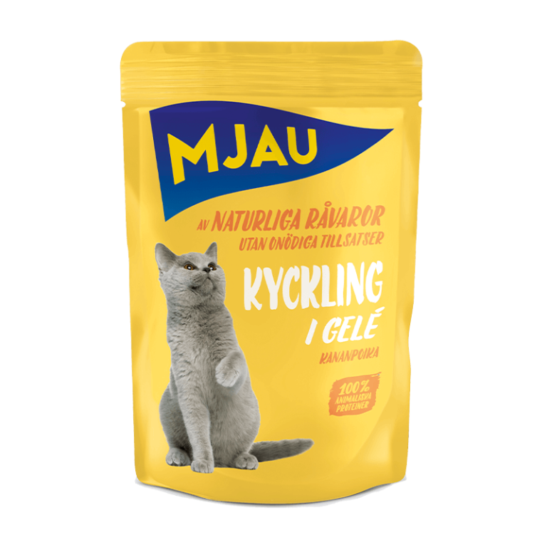 Mjau – naturligt god kattmat - Mjau